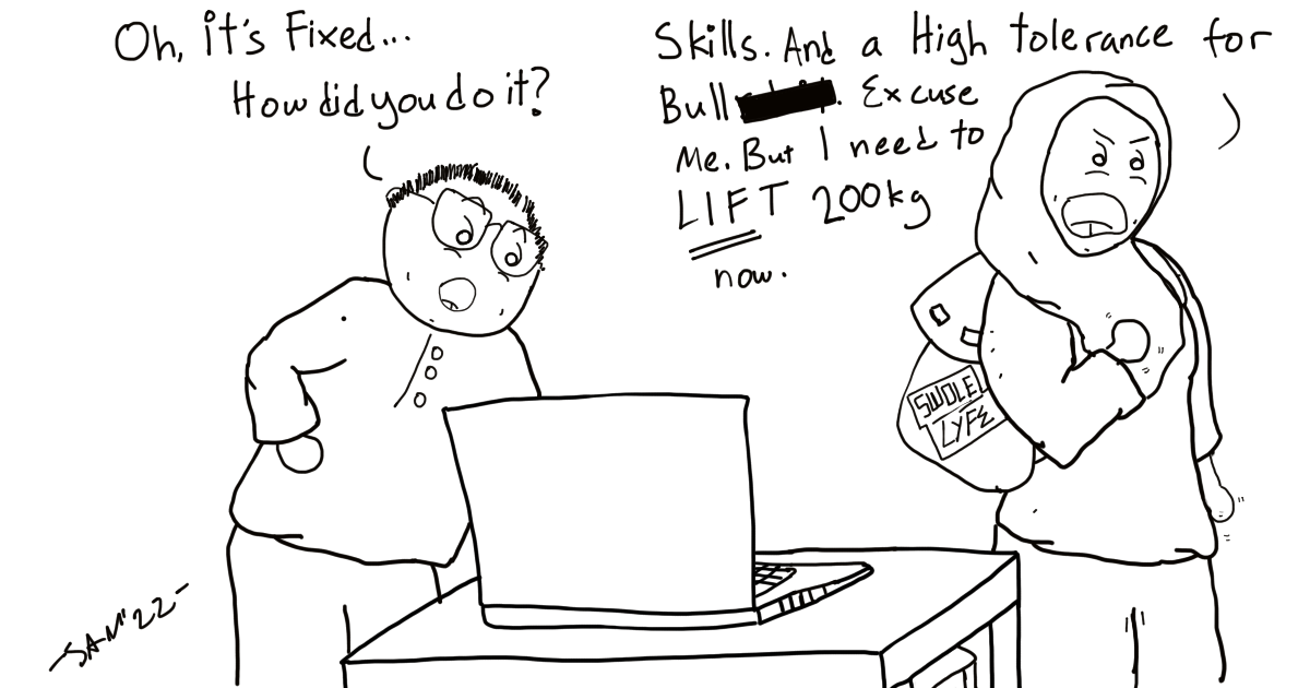 Comic: Respect your team! - The Comic Accountant