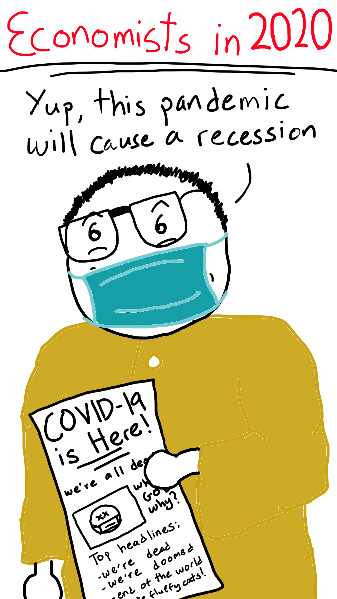 Comic: Economists predicting recessions - The Comic Accountant