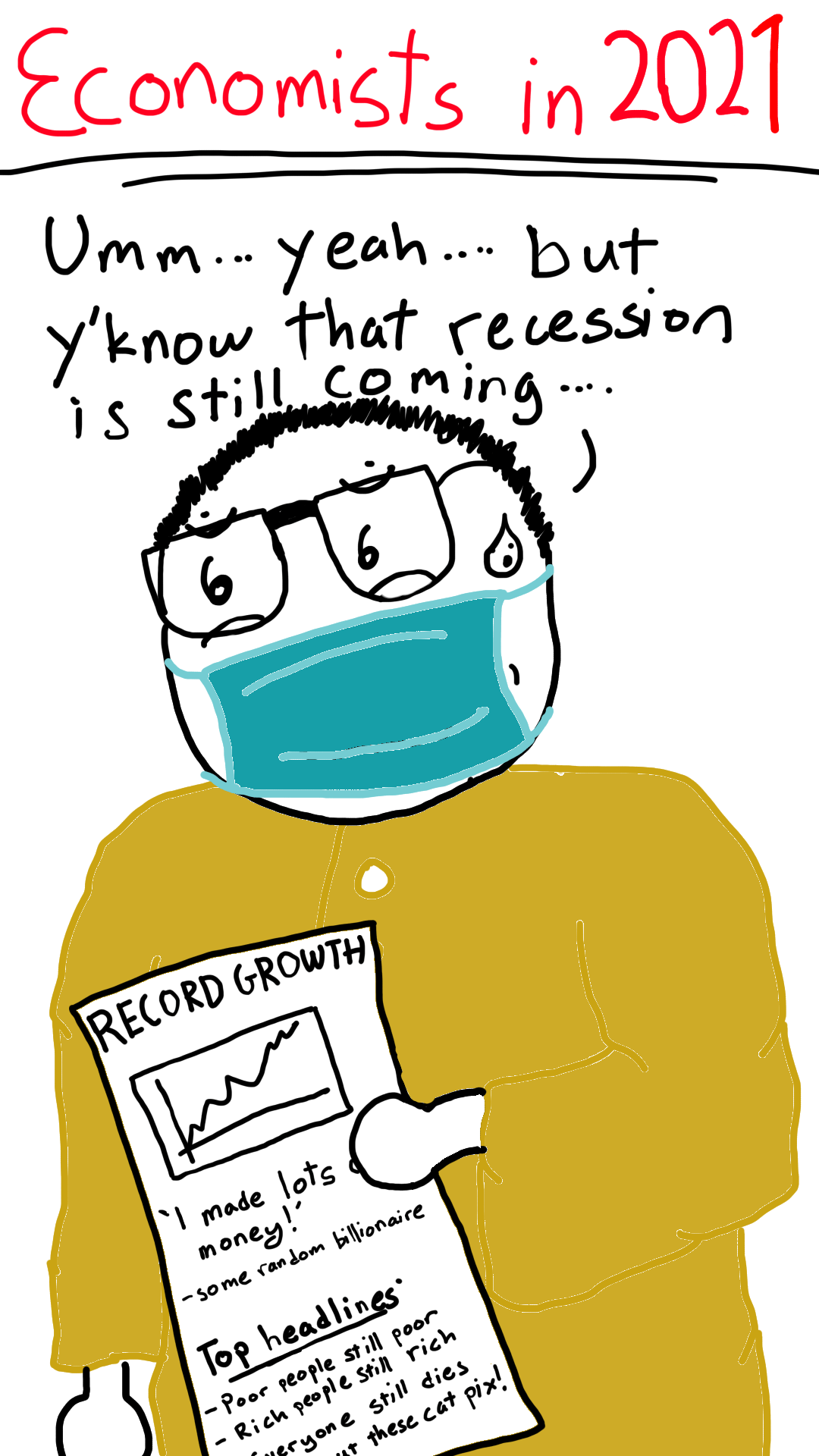 Comic: Economists predicting recessions - The Comic Accountant