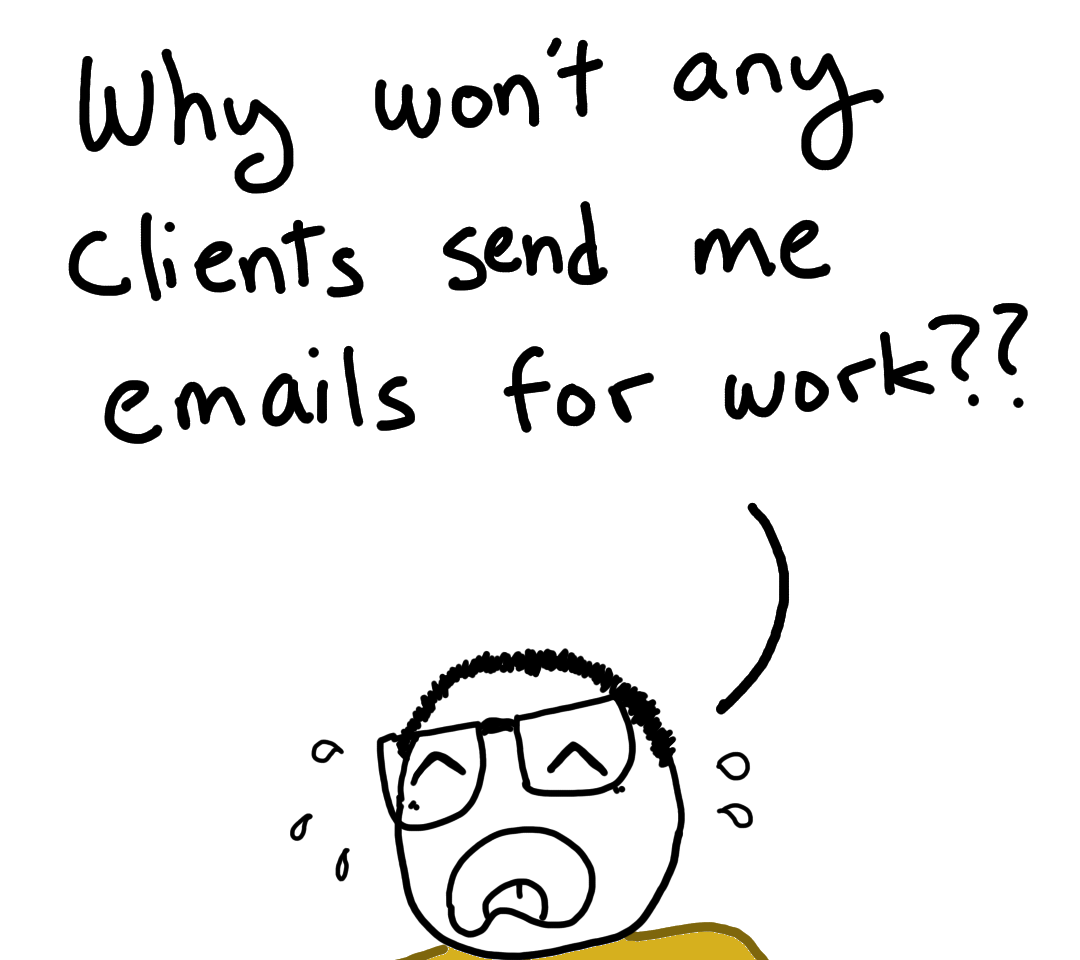 Comic: Email anxiety - The Comic Accountant