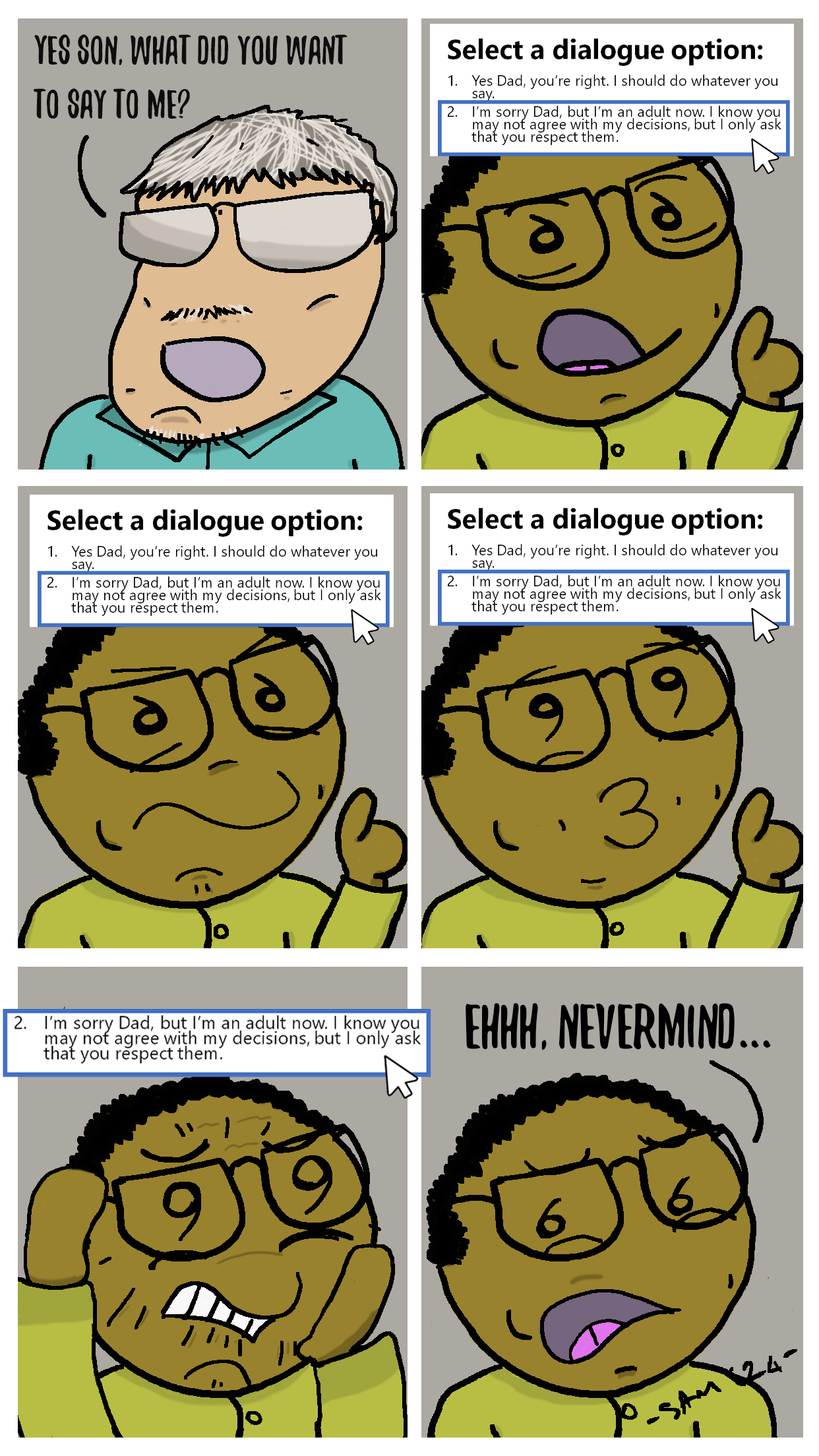 Difficult Conversations Need to Be Faced Head-On - The Comic Accountant